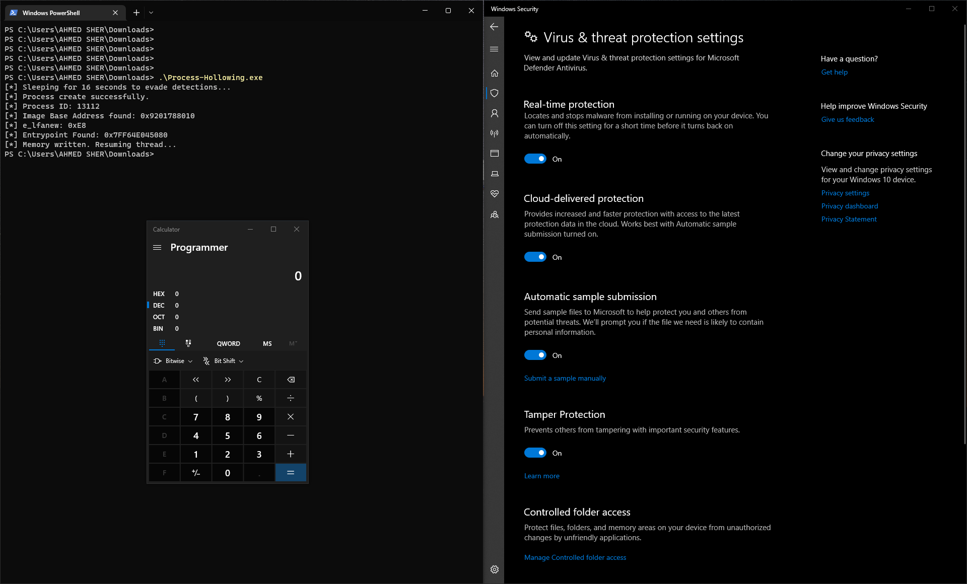 Shellcode Injection In C Part 2 Process Hollowing Crypt0ace